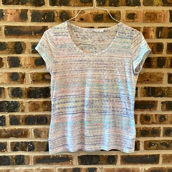 Prana | Tops | Prana Scooped Neck Shortsleeved Top Womens Sized Small ...